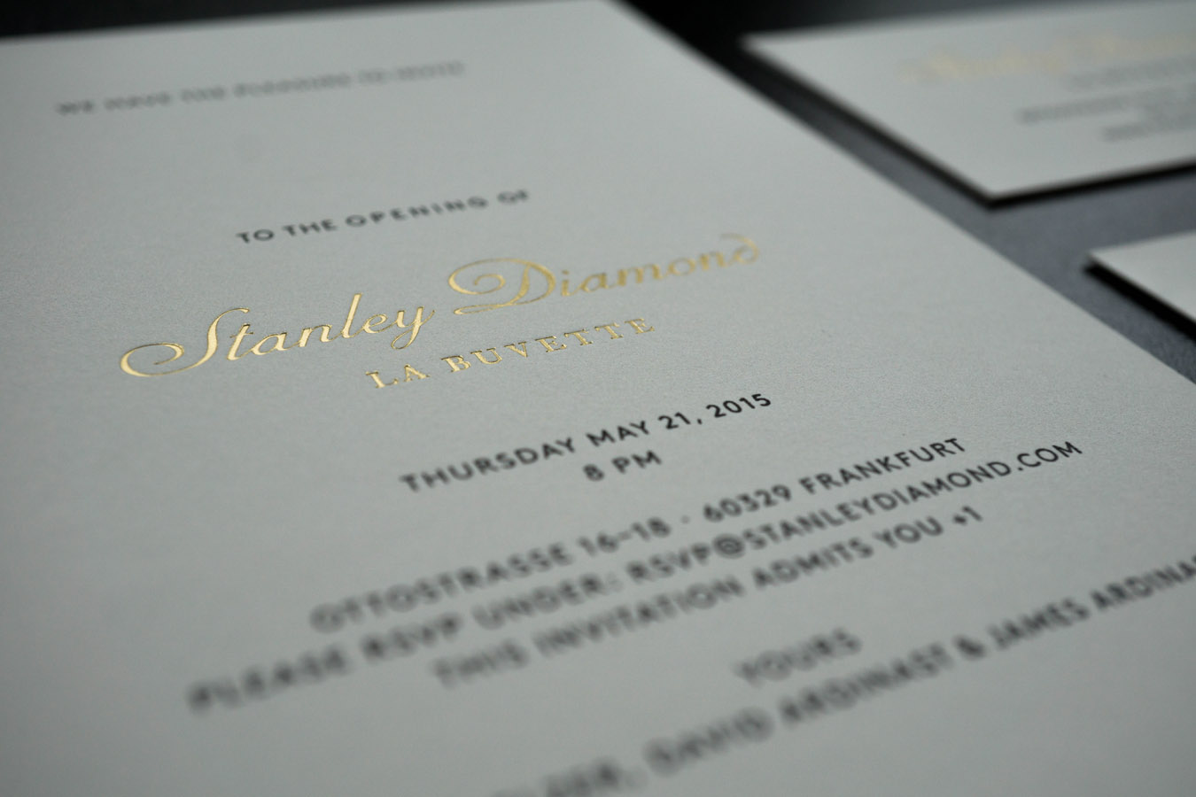 Stanley Diamond Opening | Metapaper